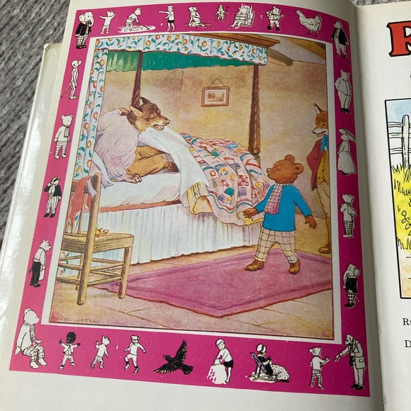 Vintage | Other | The Rupert Treasury 984 Hardcover Childrens Book Bear ...